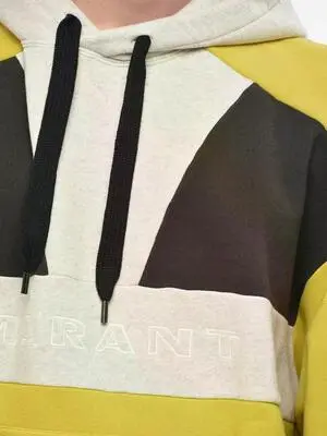 Isabel Marant Étoile Color-block Embroidered Hoodie