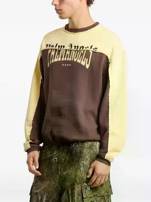 Palm Angels Vintage Logo Crewneck Sweatshirt