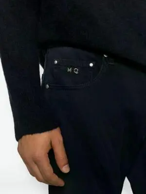 TRAMAROSSA Michelangelo Logo-patch Trousers