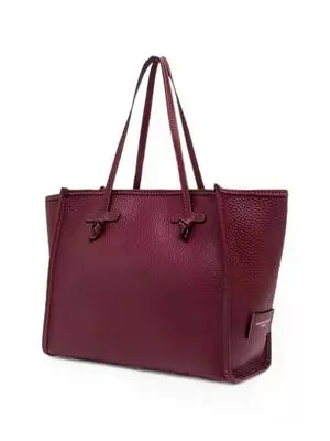 GIANNI CHIARINI Marcella Grained Leather Tote Bag