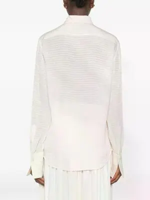 Fendi Long-sleeved Shirt With Classic Collar