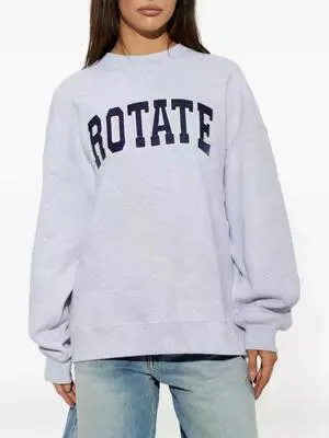 ROTATE BY BIRGER CHRISTENSEN Logo-appliqué Sweatshirt