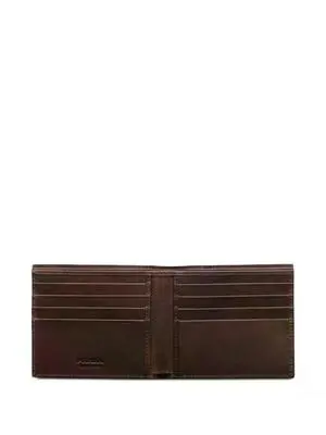Prada Antiqued Leather Wallet