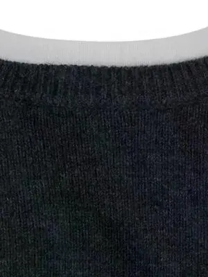 SEMICOUTURE Layered Short-sleeve Sweater