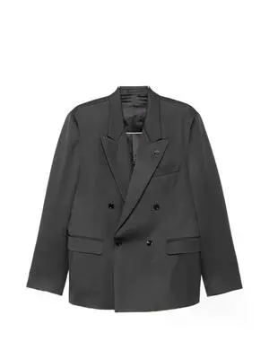 LARDINI Double-breasted Peak-lapel Blazer