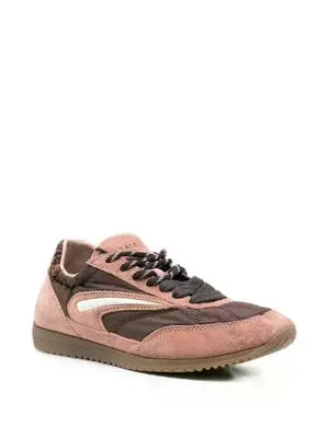 D.a.t.e. Lace-up Panelled Sneakers