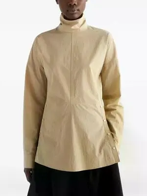 LEMAIRE Press-stud Bib Top In Cotton Crepe