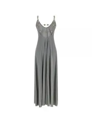 ERES Sculptural Bead-embellished Maxi Dress