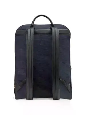 Smythson Zip-around Leather Backpack