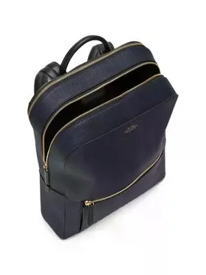 Smythson Zip-around Leather Backpack