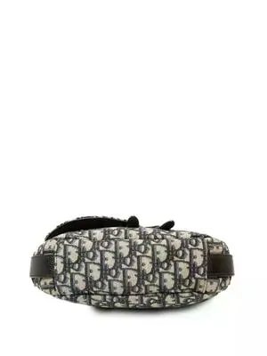 Dior 2021 Mini Oblique Canvas Soft Saddle Satchel