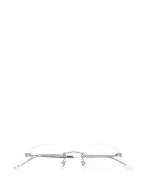 Ray-ban Rimless Oval Eyeglasses