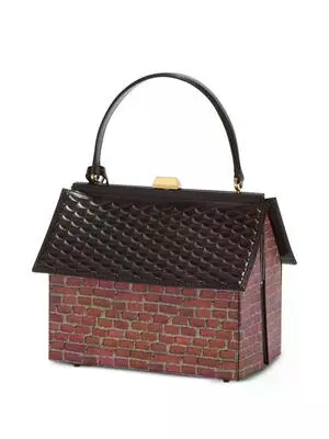 Moschino House-shaped Tote Bag