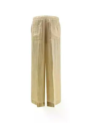 NUDE Wide-leg Elasticated-waistband Trousers
