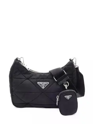 Prada Tessuto Quilted Shoulder Bag