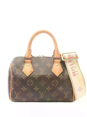 LOUIS VUITTON Speedy Bandoulière 20 Monogram Handbag - Brown