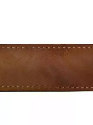 Loewe Anagram Detail Leather Bangle