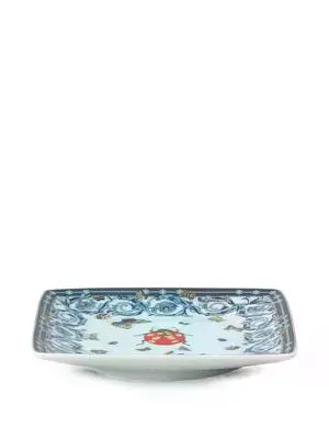 Versace Le Jardin Square Plate 12 Cm - Blue