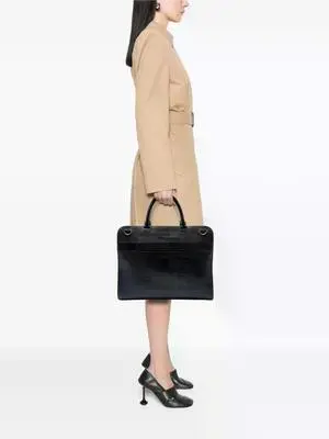 LOUIS VUITTON 2011 Epi Bassano Gm Business Bag - Black