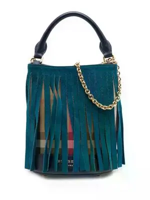 Burberry Fringe Bucket Bags