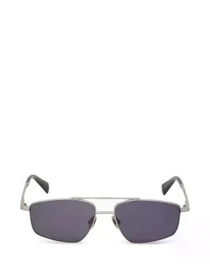 ALLSAINTS Virgo Geometric-frame Sunglasses - Silver