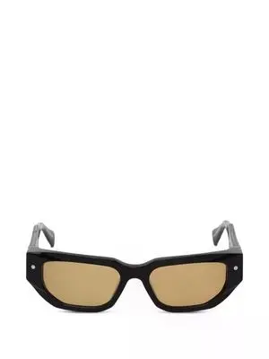 ALLSAINTS Geometric Frame Sunglasses - Black