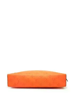 LOUIS VUITTON Monogram Taigarama Pochette Voyage Mm Clutch Bag