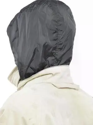 Off-White Hands Off Embroidered Ribbed-velour Jacket