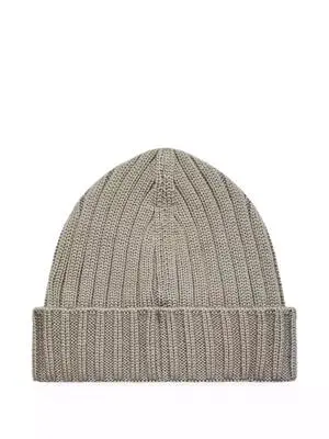 C.P. COMPANY Logo Patch Beanie Hat