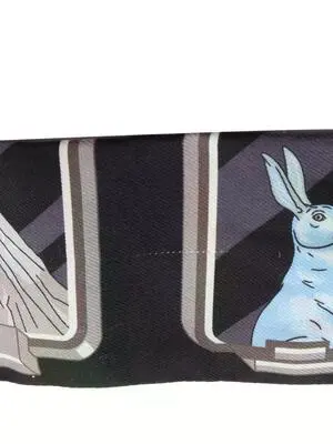 Hermès 2010s Story Ribbon Scarf