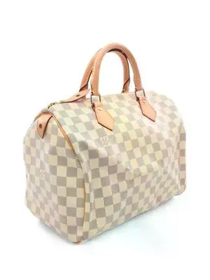 LOUIS VUITTON 2013 Damier Azur Speedy 30 Tote Bag - Neutrals