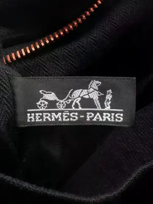 Hermès 2000s Caravan Horizontal Mm Tote Bag - Black