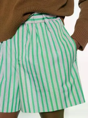 Loewe Striped Pleated Shorts