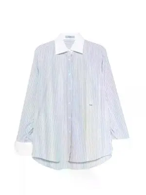 Prada Striped Shirt - Blue