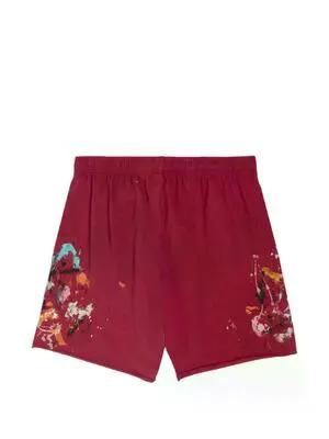 GALLERY DEPT. Paint-splatter Logo-print Shorts