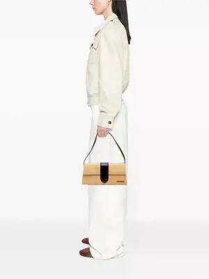 Jacquemus 2010-2026 Raffia Le Bambino Long Shoulder Bag - Neutrals