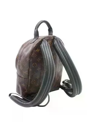 LOUIS VUITTON 2019 Monogram Palm Springs Pm Backpack - Brown