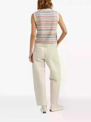 Chinti & Parker Fair Isle Knit Sweater Vest