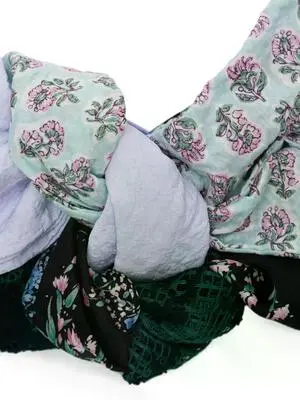 CA4LA Floral Print Mesh Headband