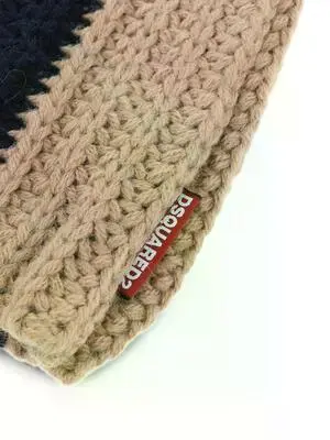 Dsquared2 Striped-pattern Beanie Hat