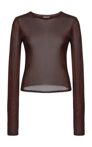 Saint Laurent Cut Out Blouses For Women