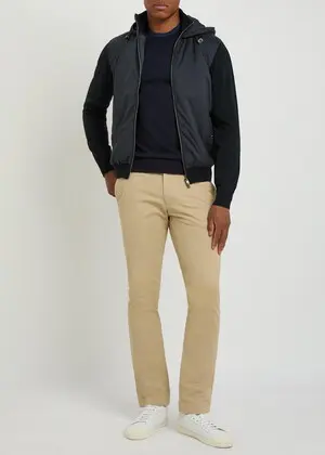 Herno Quilted Hooded Cotton Jacket