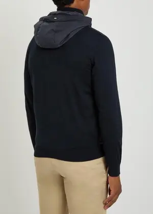 Herno Quilted Hooded Cotton Jacket