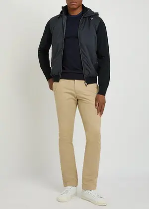 Herno Quilted Hooded Cotton Jacket