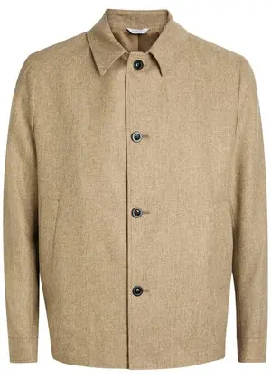 Boglioli Wool Jacket - Beige