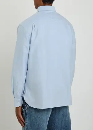 JW Anderson Logo-embroidered Cotton Shirt