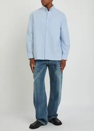 JW Anderson Logo-embroidered Cotton Shirt