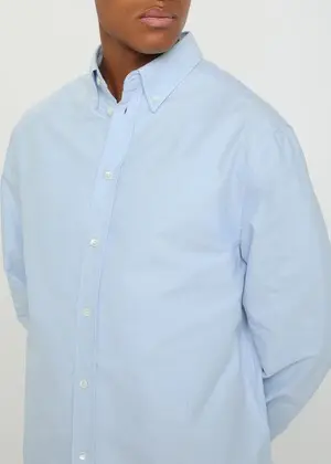 JW Anderson Logo-embroidered Cotton Shirt
