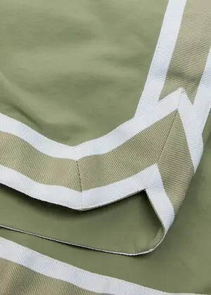 CHE Ché Striped Poplin Swim Shorts