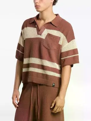 Palm Angels Palm Type Loose-knit Polo